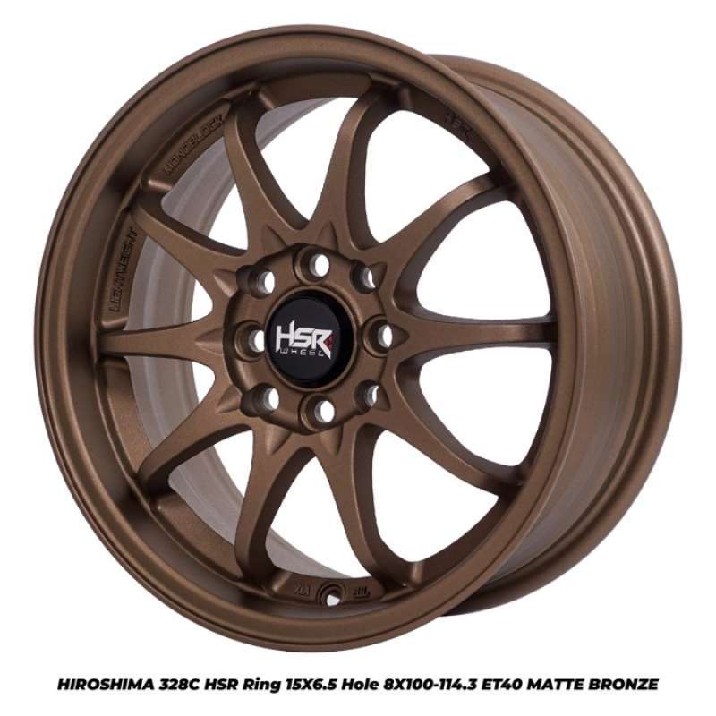 Promo Velg Mobil R15 Model Terbaru HSR HIROSHIMA Untuk Xenia Agya Calya ...