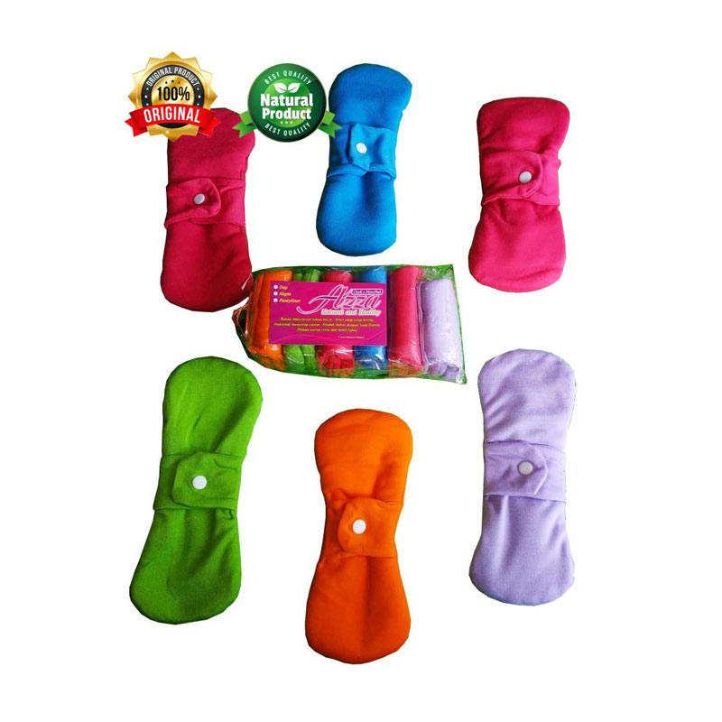 Promo Menspad Reguler isi 6 Pembalut Kain Cuci Ulang Pantyliner Polos ...