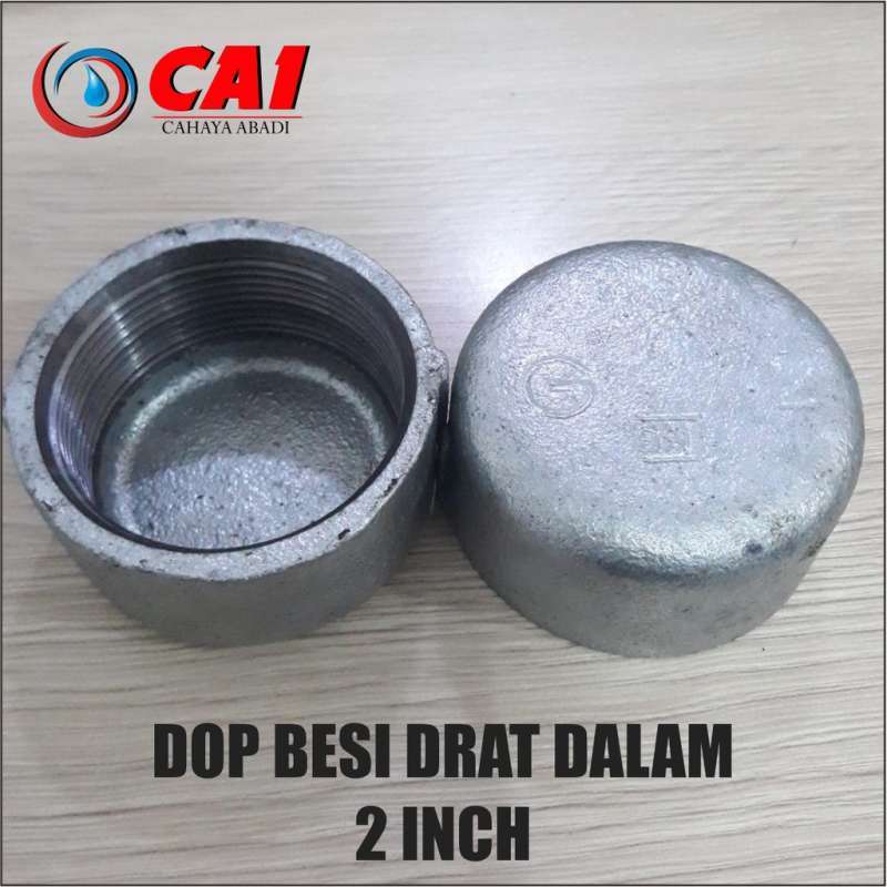 Jual Tutup Pipa Besi - Dop Besi Drat Dalam - 2 Inch Di Seller Cahaya ...