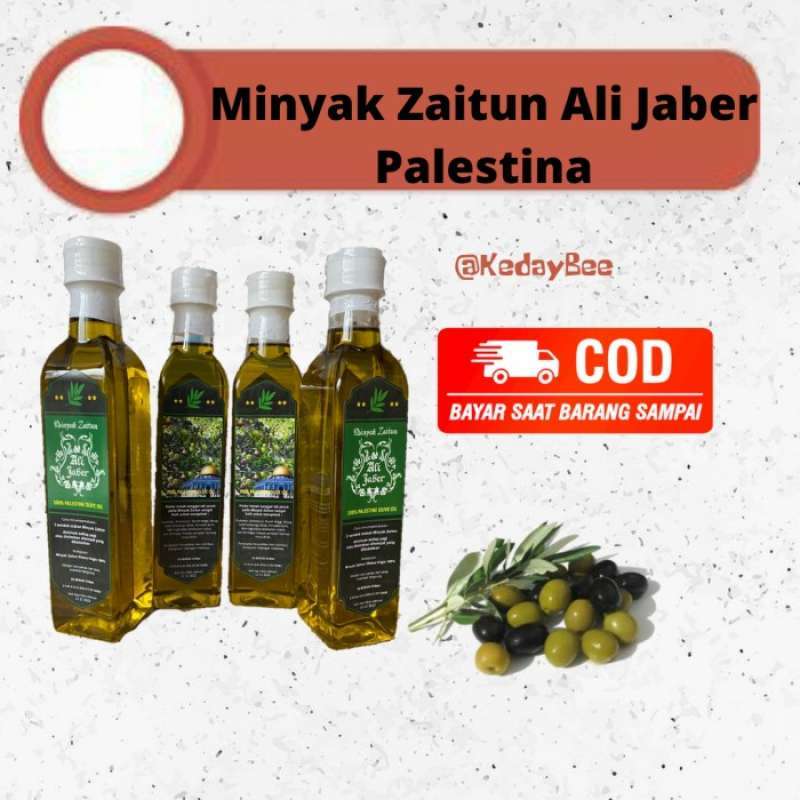 Promo MINYAK ZAITUN PALESTINE SYEKH ALI JABER | PALESTINE OLIVE OIL 370ml. Diskon 33% di Seller ...