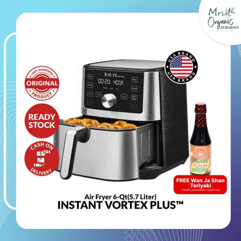 Jual Instant Pot Vortex Plus 6 Quart (5,7 L) Air Fryer di Seller ...