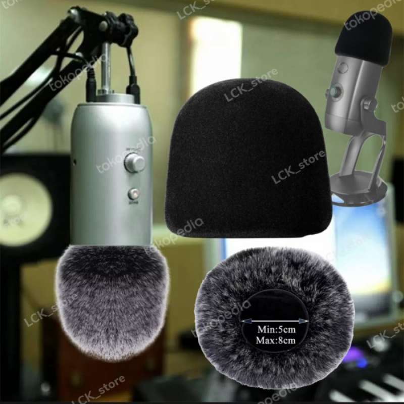 Promo bulu yeti spon blue yeti / yeti pro busa condensor mikrofon cover ...