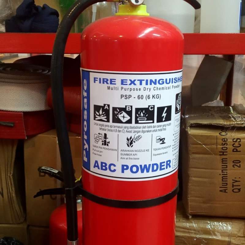 Promo Tabung Apar Pyrosafe Powder 6kg Diskon 23% di Seller Vexana Jaya ...