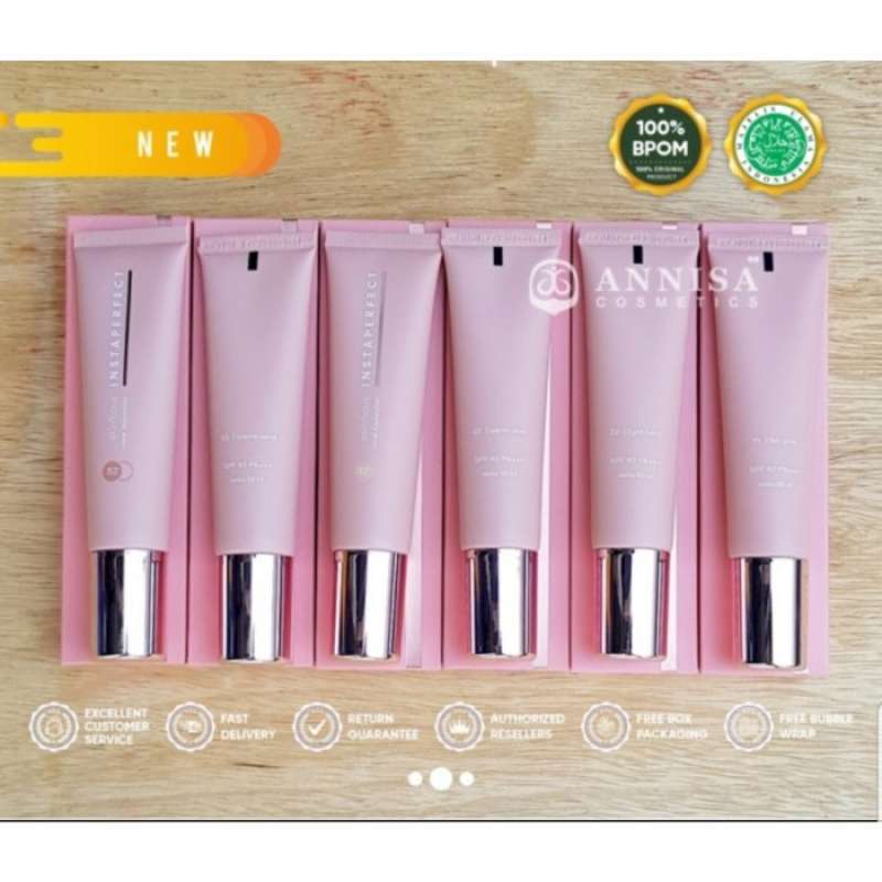 Promo WARDAH INSTAPERFECT SKINFOCUS COVER FOUNDATION SPF 40 PA+++ 30 ML ...