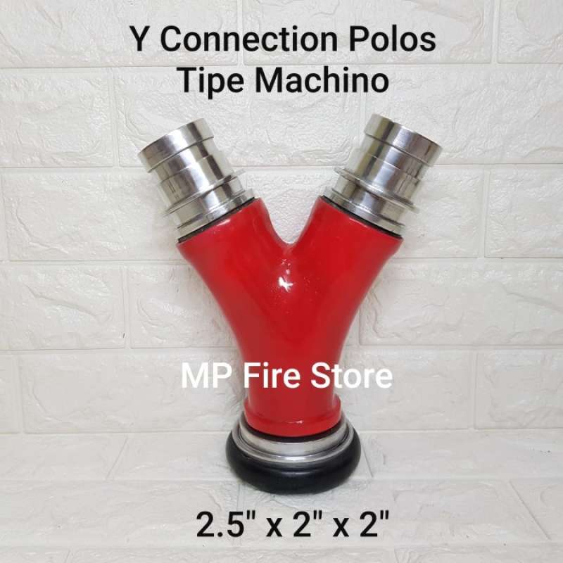 Jual Y Connection Polos 2.5 X 2 X 2 Machino Hydrant Cabang 3 Pemadam ...