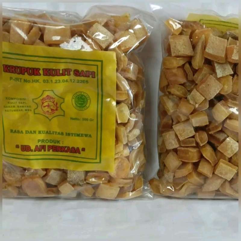 Promo Rambak Kulit Cap Raja Sapi 250 Gr Mentah Krecek Super Nomer 1 ...