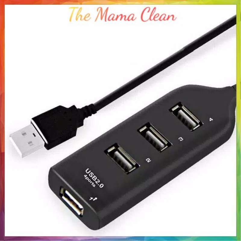 Promo USB HUB 4 PORT SAMBUNGAN CHARGER LAPTOP/HANDPHONE/PC USB2.0 ...