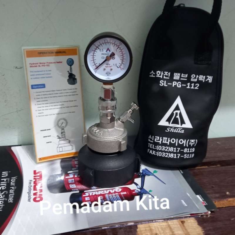 Promo Pressure test water hydrant Shilla fire Pemadam Diskon 23% di ...
