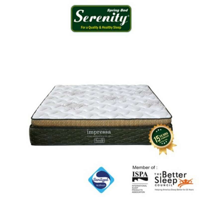 Promo Kasur Saja Kasur Springbed Elite Serenity Impressa Latex Pocket