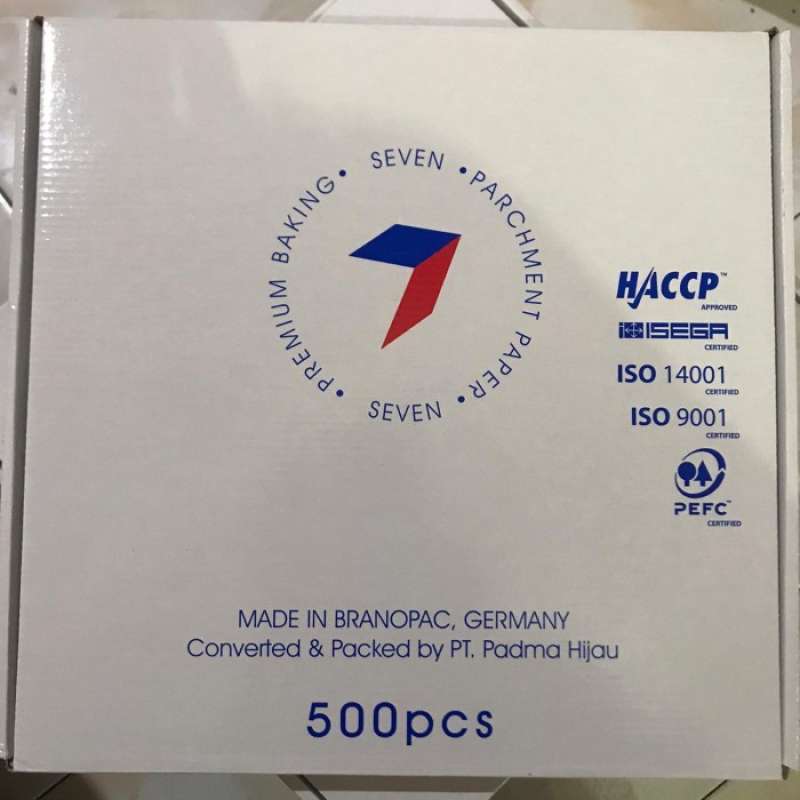 Promo Baking Paper Seven White 24X24Cm Ream Isi 500 Lembar Diskon 32% ...