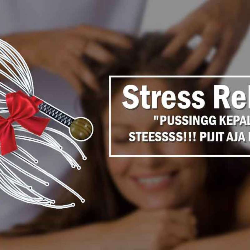 Jual Stress Reliever Original - Alat Terapi Kepala Geli Geli Relax ...