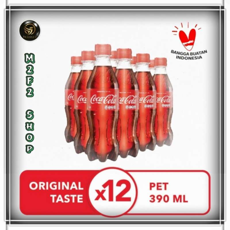 Promo Coca Cola Original MInuman Bersoda Botol Pet - 390 ml (Kemasan ...