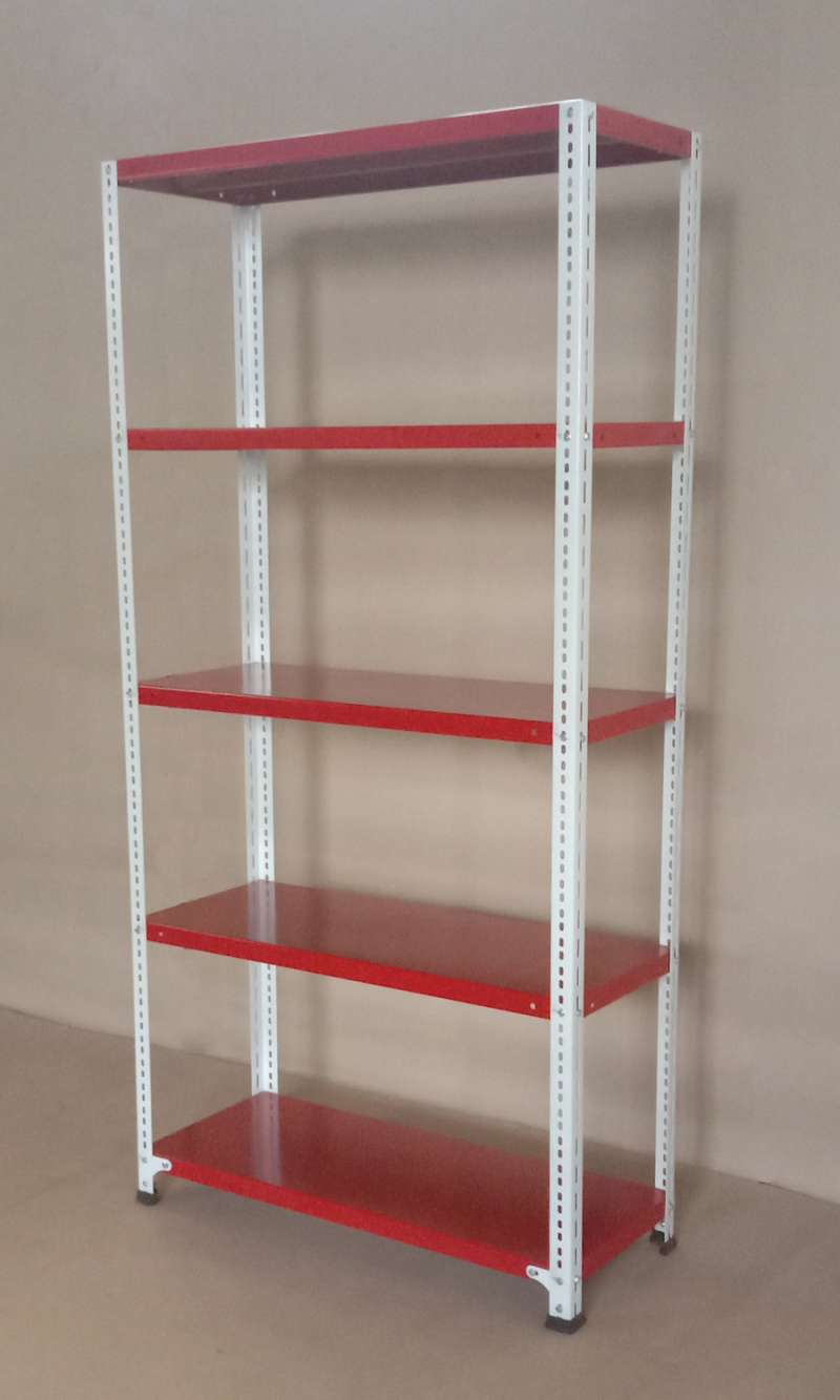 Jual Rak Besi Siku Tebal 100 X 40 X 200 Cm - Merah Di Seller ...