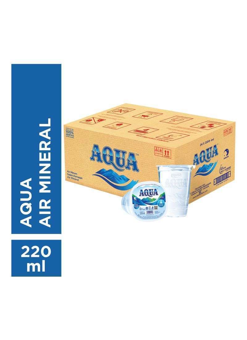 Promo Aqua gelas 220 ml 1 dus (48 pcs) Diskon 30% di Seller kakikustoree - Neglasari, Kota ...