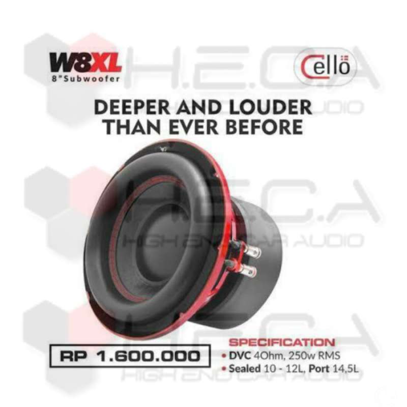 Jual Subwoofer Mobil 8 Inch Cello Terbaru Dengan Harga Termurah Di 2024 ...