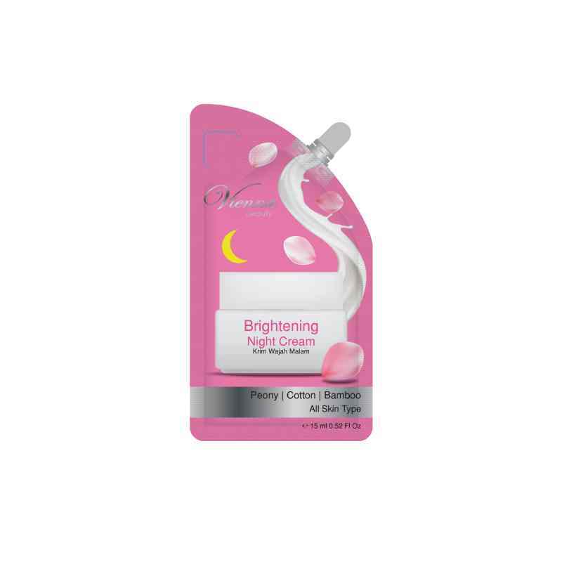 Jual Vienna Beauty Face Cream Brightening Night [Sachet / 15g] di ...