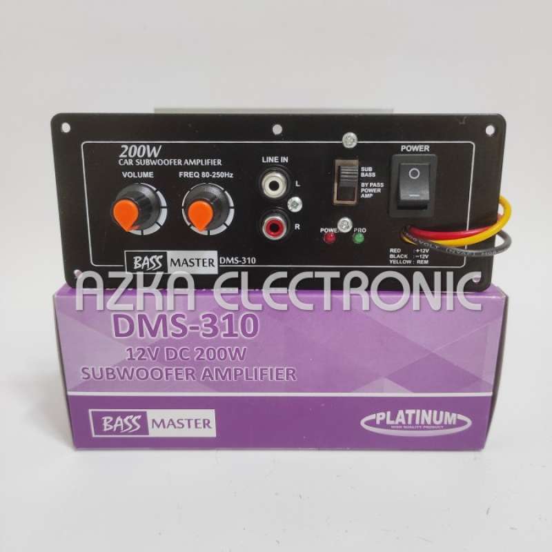 Jual Kit Power Amplifier Subwoofer Monoblok Mobil Dms 310 Di Seller ...