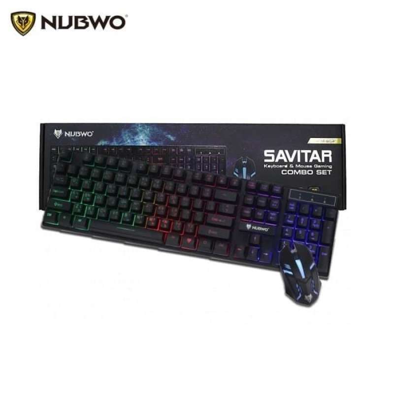 Jual Paket Keyboard Mouse Gaming Nubwo Savitar Nkm-623 Rgb-murah Di ...