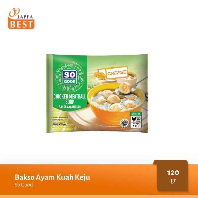 Jual Bakso Ayam Kuah Keju So Good 120gr di Seller JAPFA BEST MEDAN ...