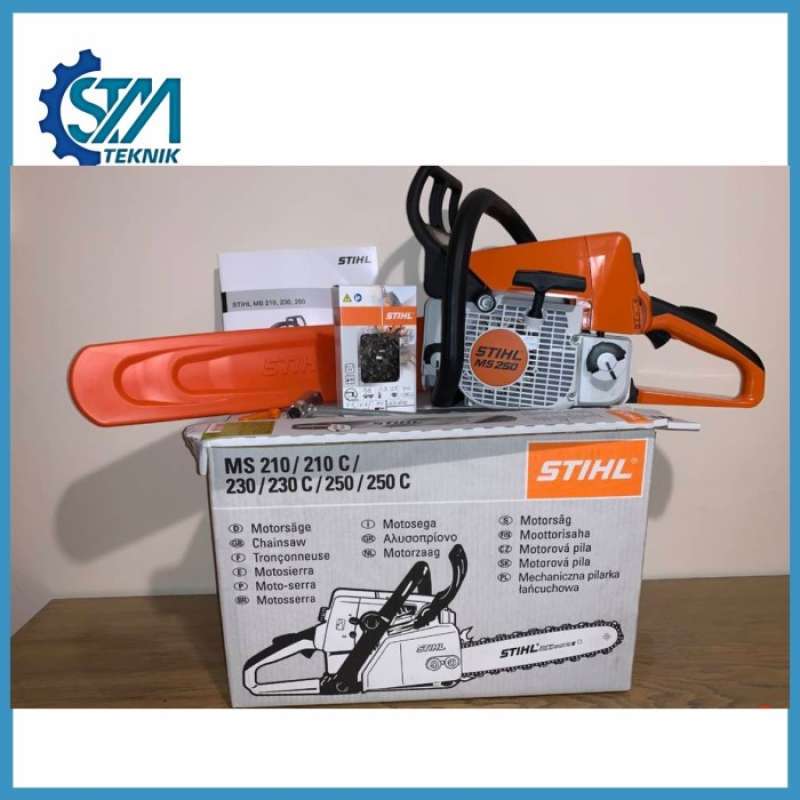 Promo Chainsaw Stihl Ms 250 Mesin Potong Kayu 20 Inch Senso 2 Tak Diskon 23% Di Seller Alice ...