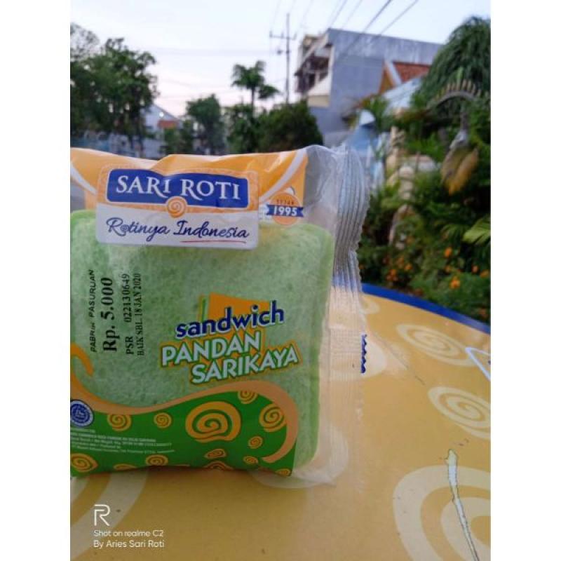 Jual Sari roti Sandwich pandan sarikaya di Seller Sariroti online ...