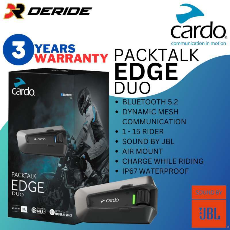 Jual CARDO PACKTALK EDGE DUO di Seller Blibli.com - Gandaria Utara ...