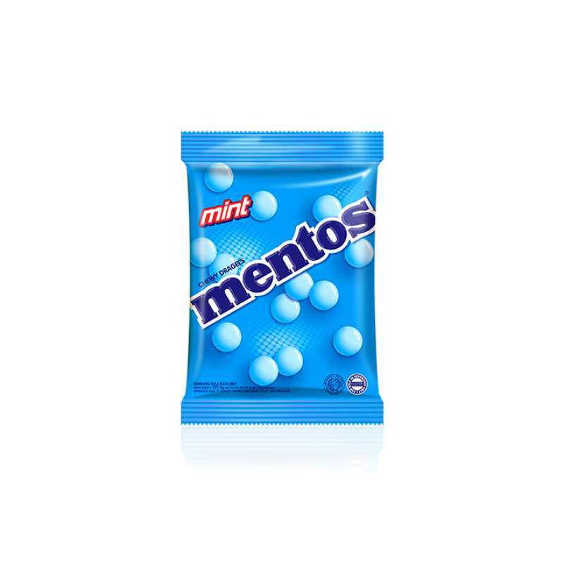 Promo Mentos Chewy Dragees Mint Pack Permen Mint 121.5g Diskon 8% di ...