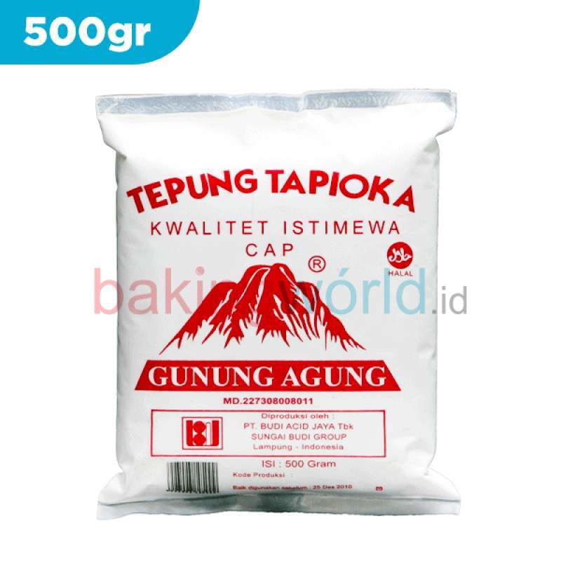 Promo Tepung Tapioka Cap Gunung kemasan 500 Gr Diskon 44% di Seller ...