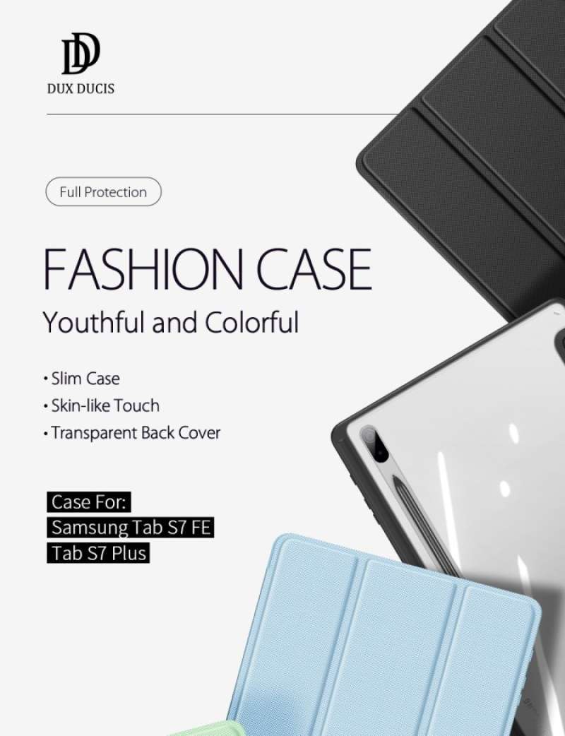 Promo Case Tab S7 Plus | Tab S7 FE - Dux Ducis TOBY Premium Casing ...