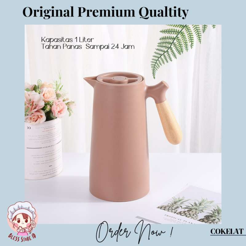 Promo Thermos Nordic 1 L Teko Air Minum Termos Teko Tahan Panas Teko ...