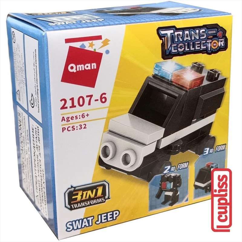 Promo QMAN Fire Swat 3in1 SWAT Jeep 2107-6 Diskon 21% di Seller Cupliss KelapaGading Official ...