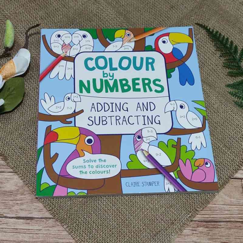 Jual Buku Anak Bahasa Inggris _ Colour By Number Adding And Subtracting ...