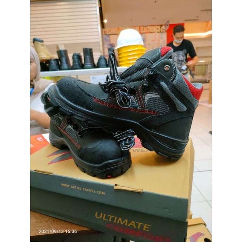 Jual Sepatu Safety Aetos Krypton 813088 Original Di Seller Vexana Jaya ...