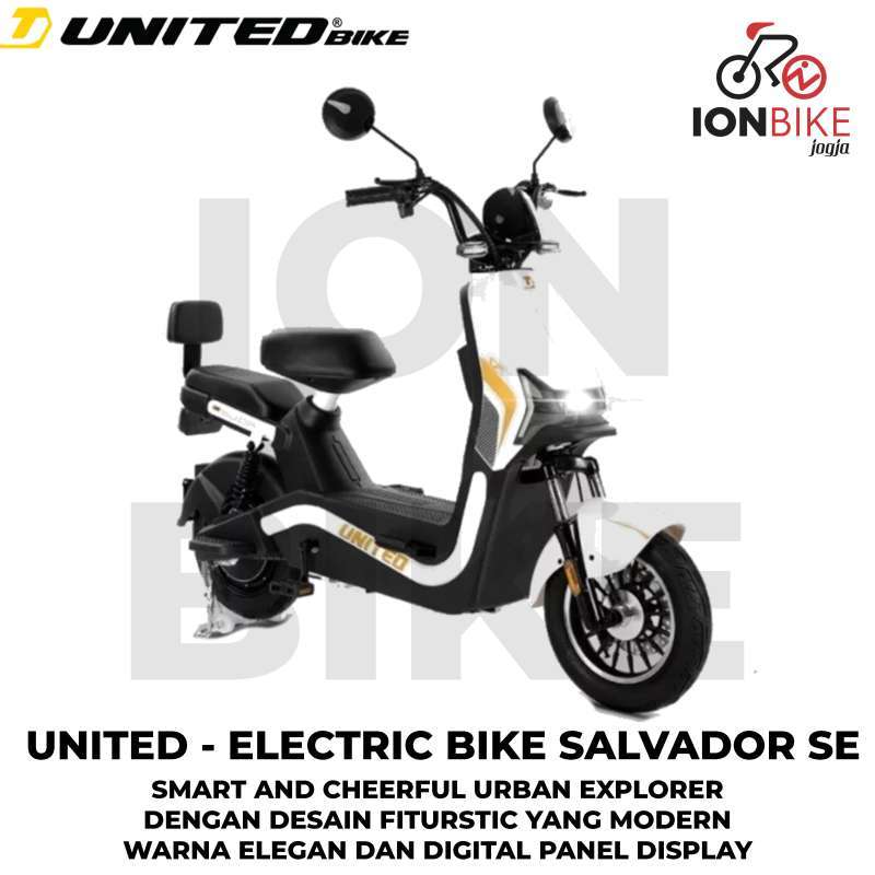 Jual Sepeda Listrik United Salvador SE 500 Watt 48 Volt 12A Terbaru ...