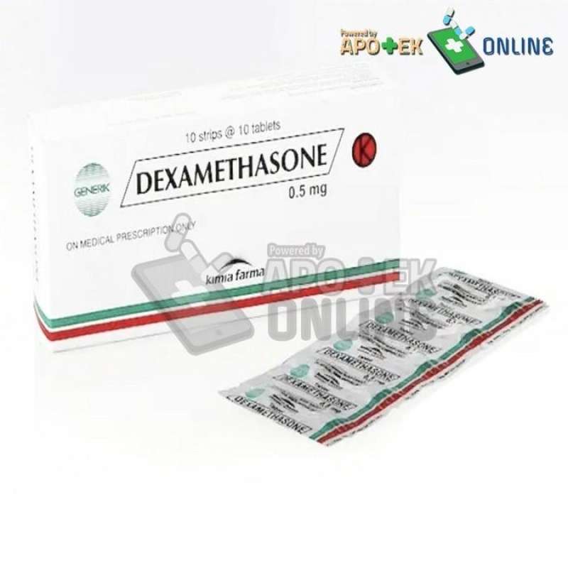 Jual Dexamethasone 0.5mg Strip 10 Tablet Di Seller Apotek Gemintang ...