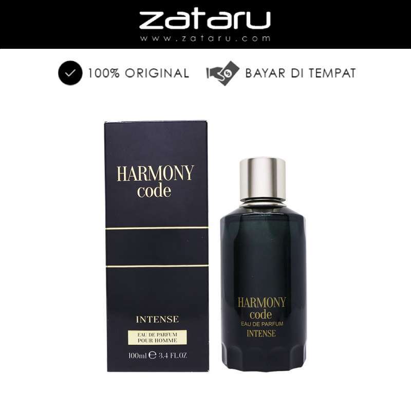 Promo Fragrance World Harmony Code Intense Pour Homme - 100 ML Diskon ...