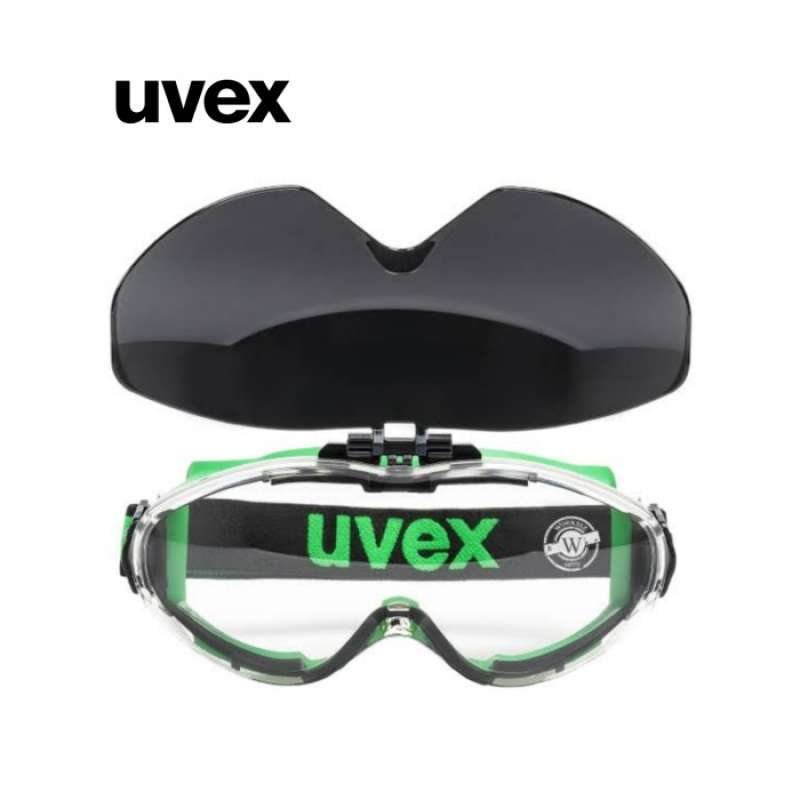 Promo UVEX Kacamata Google Safety Ultrasonic Flip Up / Kacamata Welding ...