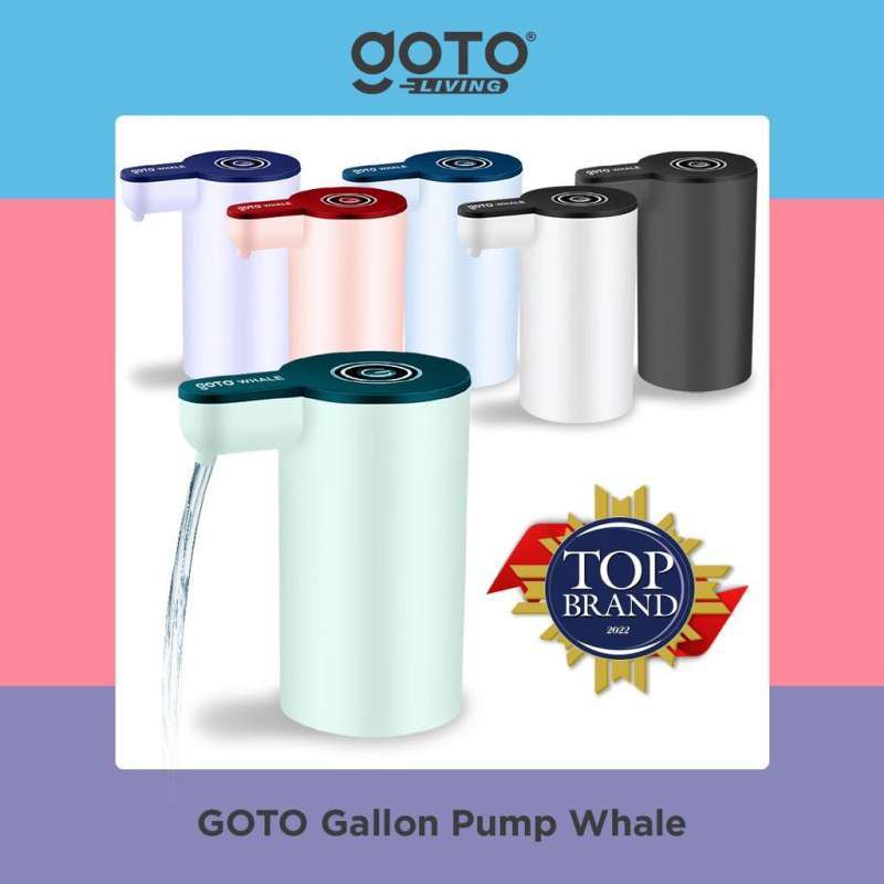 Promo Pompa Galon Elektrik GOTO WHALE Pencetan Air Minum Otomatis Murah ...