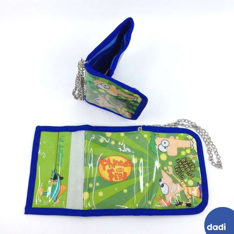 Jual PHINEAS AND FERB Fold Wallet for Kids - Dadi / Dompet Lipat Anak ...