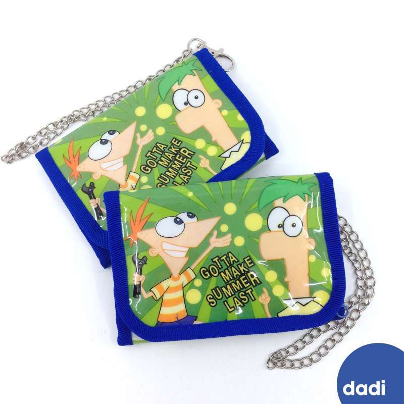 Jual PHINEAS AND FERB Fold Wallet for Kids - Dadi / Dompet Lipat Anak ...