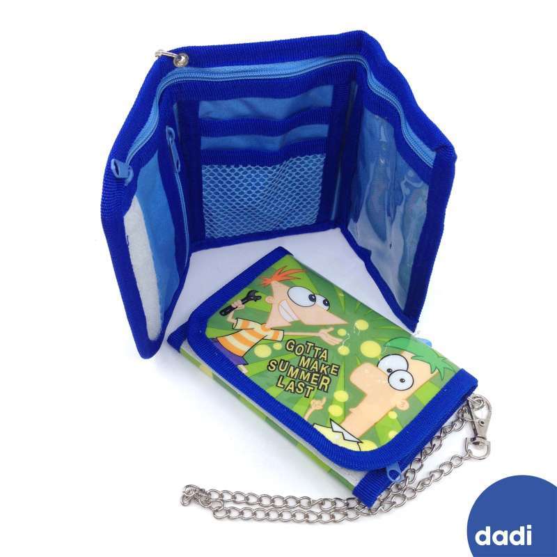 Jual PHINEAS AND FERB Fold Wallet for Kids - Dadi / Dompet Lipat Anak ...