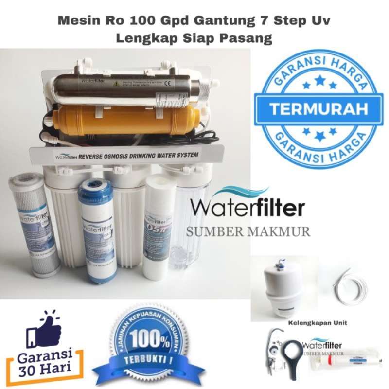 Jual Mesin Ro 100 Gpd Undersing 7 Step Uv Di Seller Saechul Toko - Tegal Parang, Kota Jakarta ...