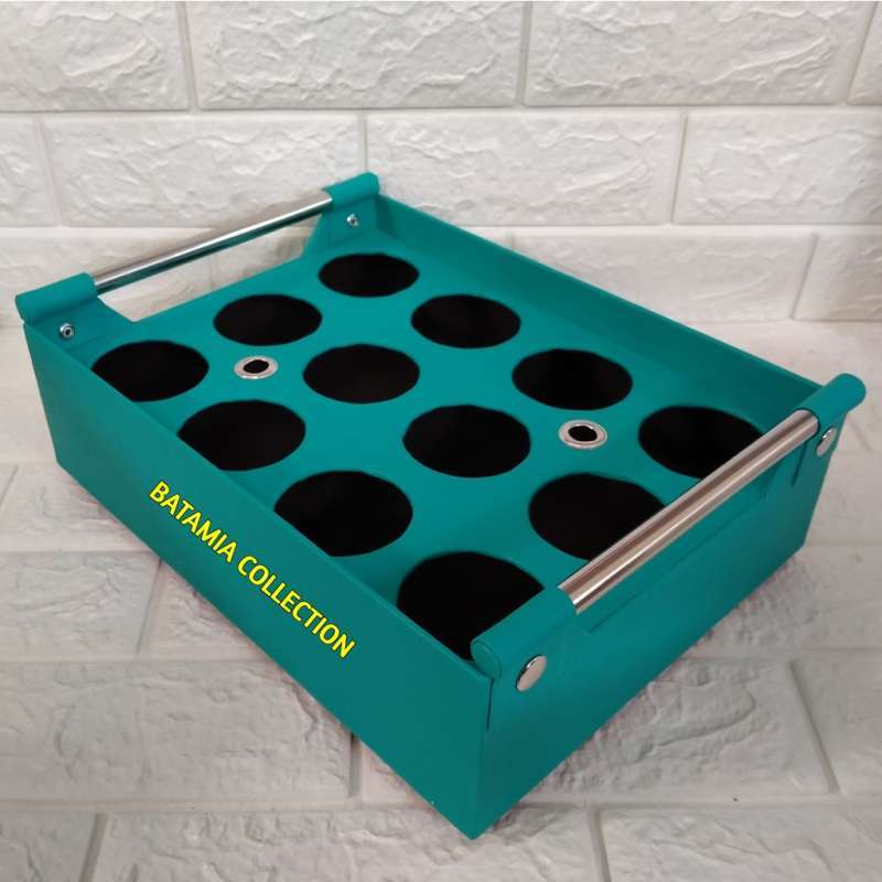 Promo Tempat Aqua Gelas Keranjang Air Mineral Wadah Rak Aqua Gelas Isi ...