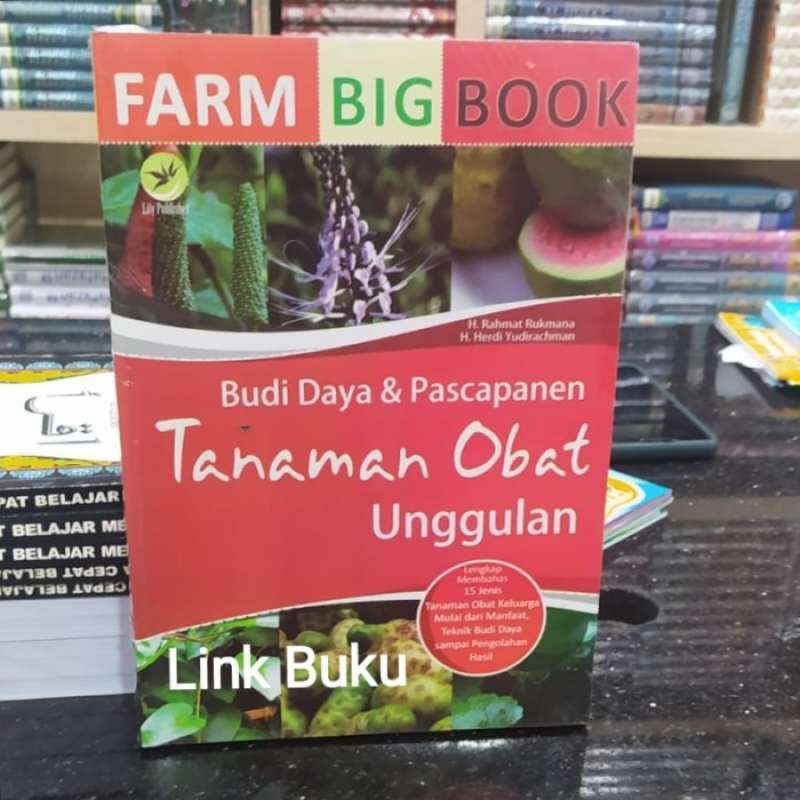Promo Buku Budidaya Tanaman Obat Unggulan Farm Big Book Original Diskon ...