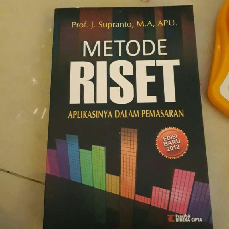 Jual Metode Riset Karangan J Supranto Penerbit Rineka Cipta. Di Seller Aj_store - Karanganyar ...