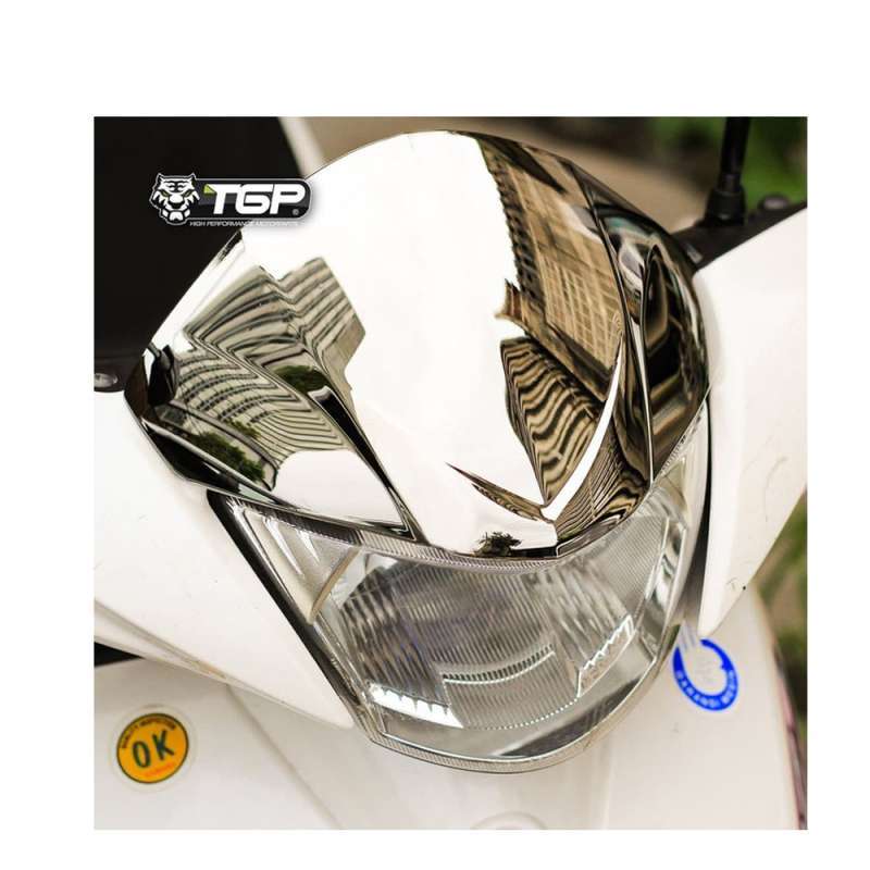 Promo Tgp Visor Yamaha Mio J / Mio Gt - Aksesoris Motor - Silver Diskon ...