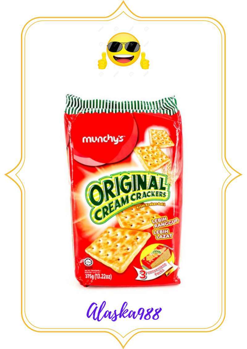 Jual MUNCHY'S ORIGINAL CREAM CRACKERS - BISKUIT MUNCHYS KRIM KRAKER ...