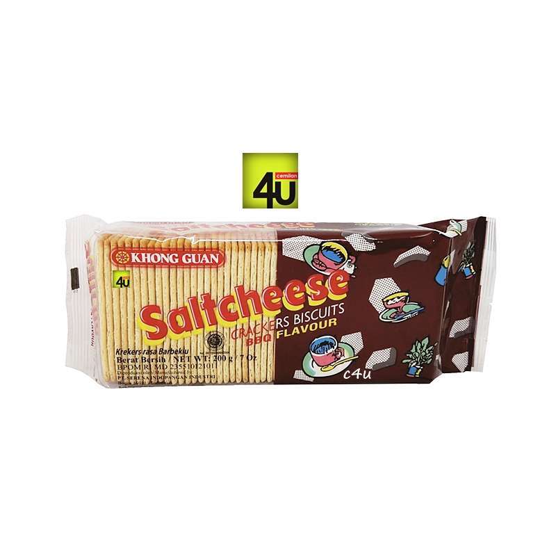 Jual Khong Guan Saltcheese Rasa BARBEQUE [200 gr] di Seller cemilan4u ...