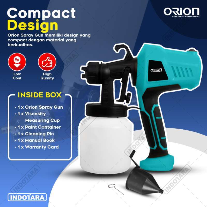 Jual Alat Semprotan Cat Spray Gun Air Dust Orion Esg-1818 Di Seller Pt ...