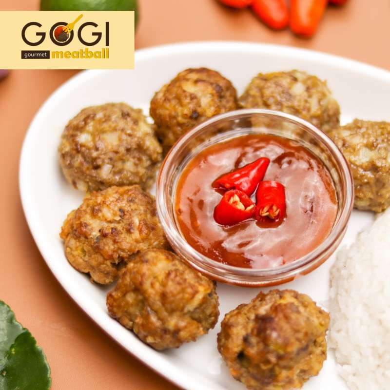 Jual Bakso Sapi Panggang saos Gochujang / Bakso Sapi Premium [Isi 10 ...